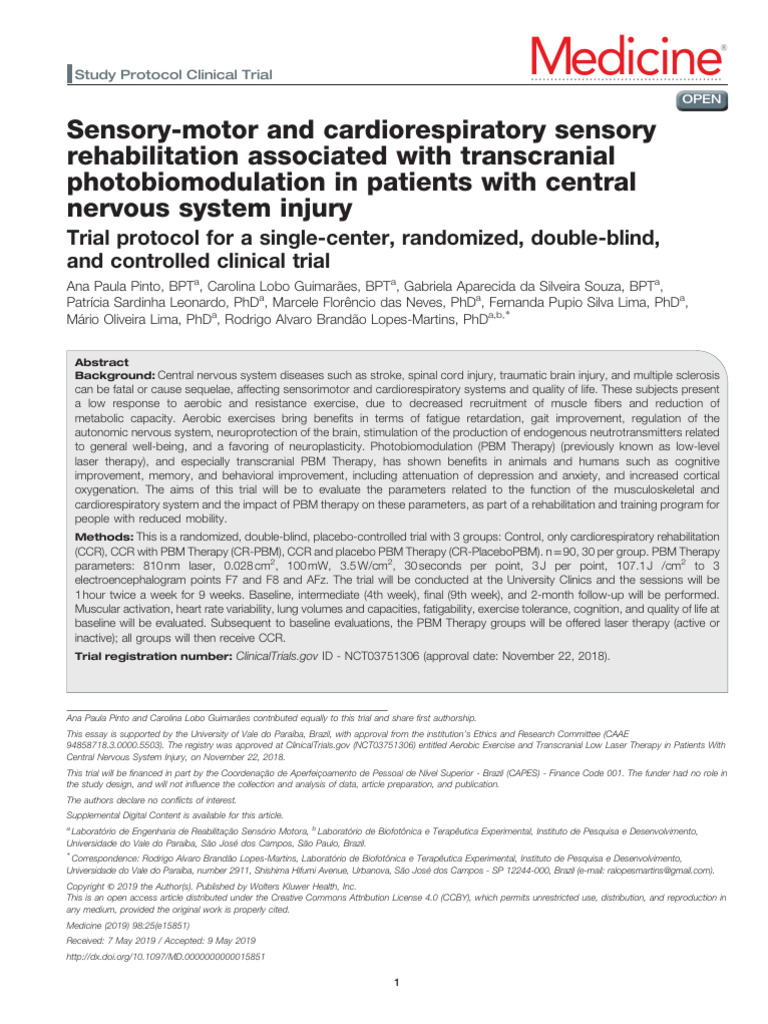 PINTO Et Al, 2019 - Differences in Acute Metabolic Responses To Bionic ...