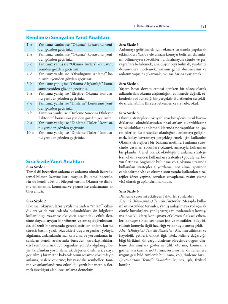 Turk Dili II-5 | PDF