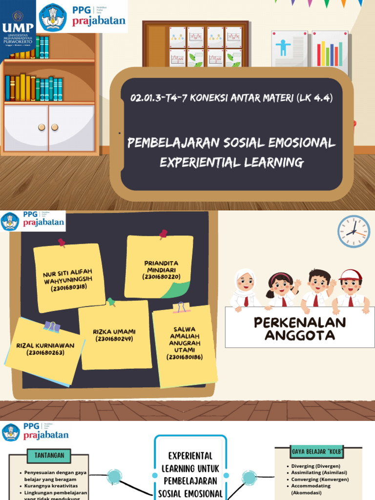 Kelompok 5 - Topik 4 - Koneksi Antar Materi (LK 4.4) - PSE - Experiental Learning | PDF