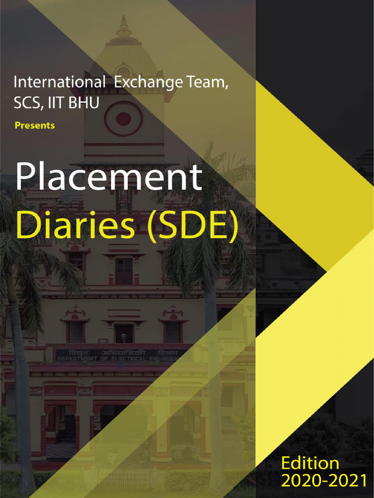 Placement Diaries SDE | PDF | Deep Learning | Time Complexity
