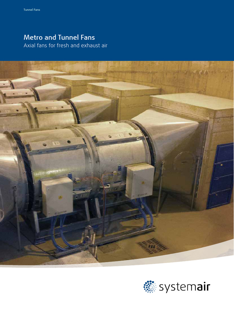 Metro and Tunnel Fans | PDF