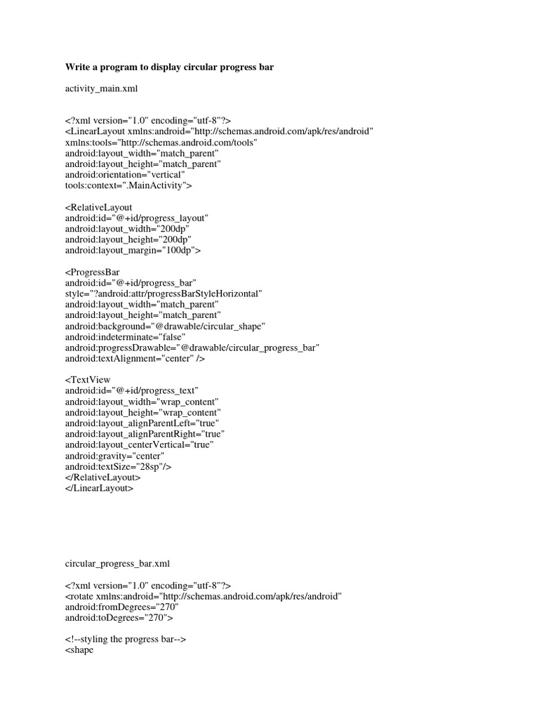 Demo | PDF | Android (Operating System) | Java (Programming Language)