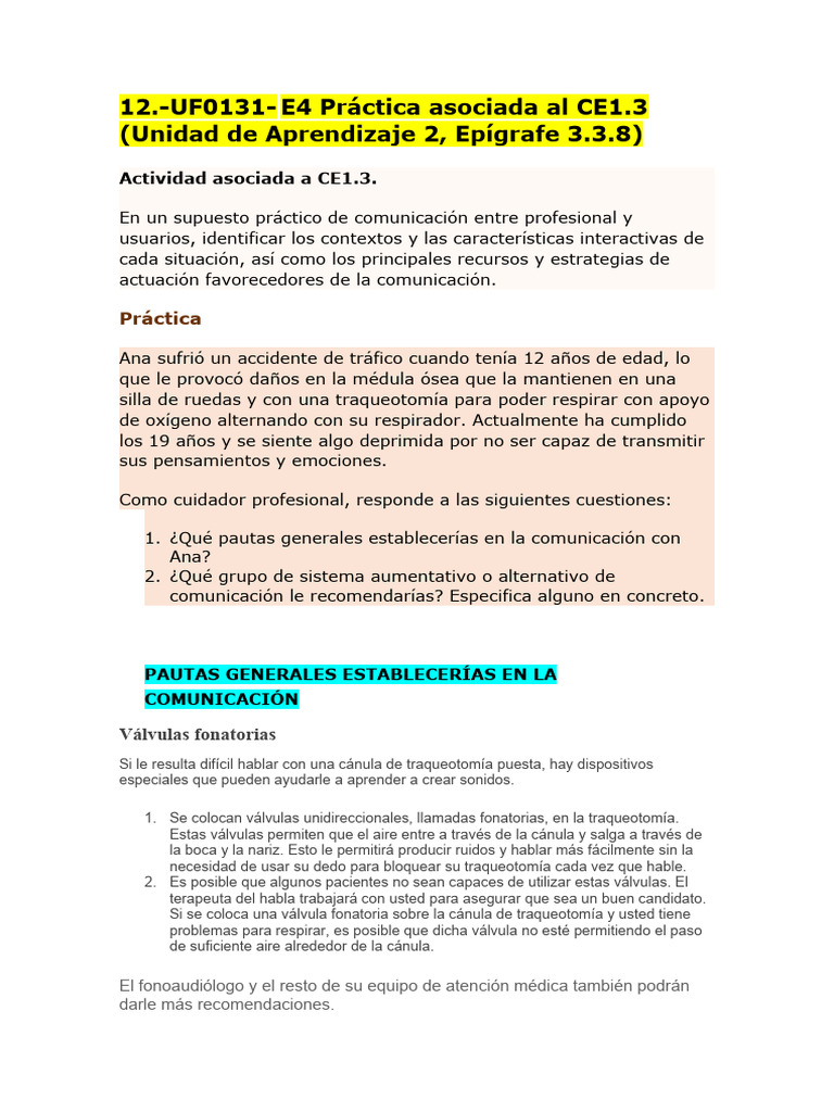 UF0131 - E4 Práctica Asociada Al CE1.3 (Unidad de Aprendizaje 2 ... UF0131 - E4 Práctica Asociada Al CE1.3 (Unidad de Aprendizaje 2 ...