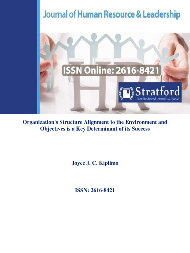 Aligning Organizational Structure for Success | PDF | Leadership ...