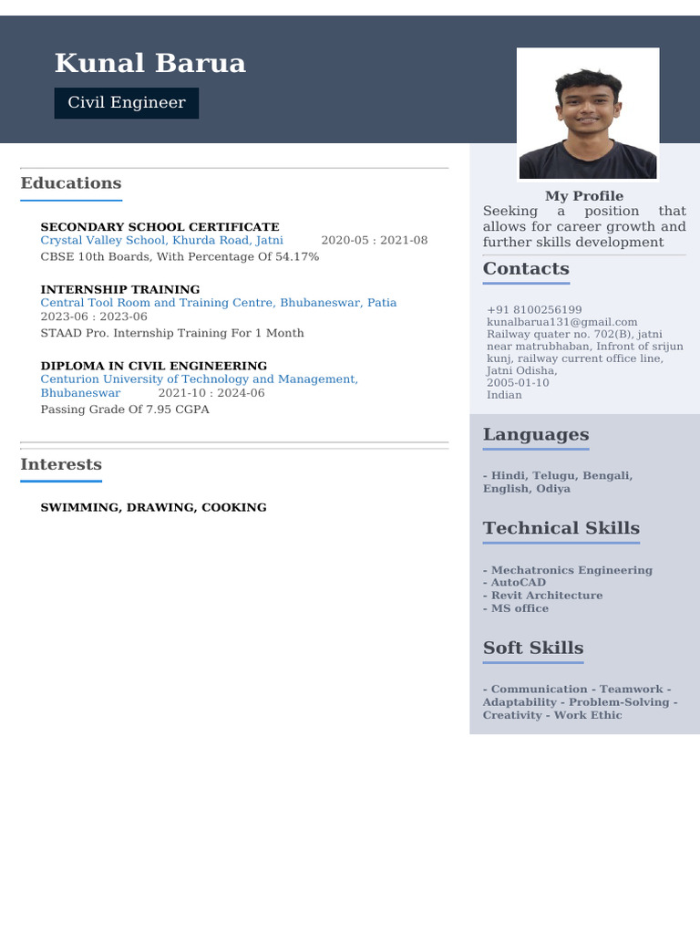 My CV | PDF