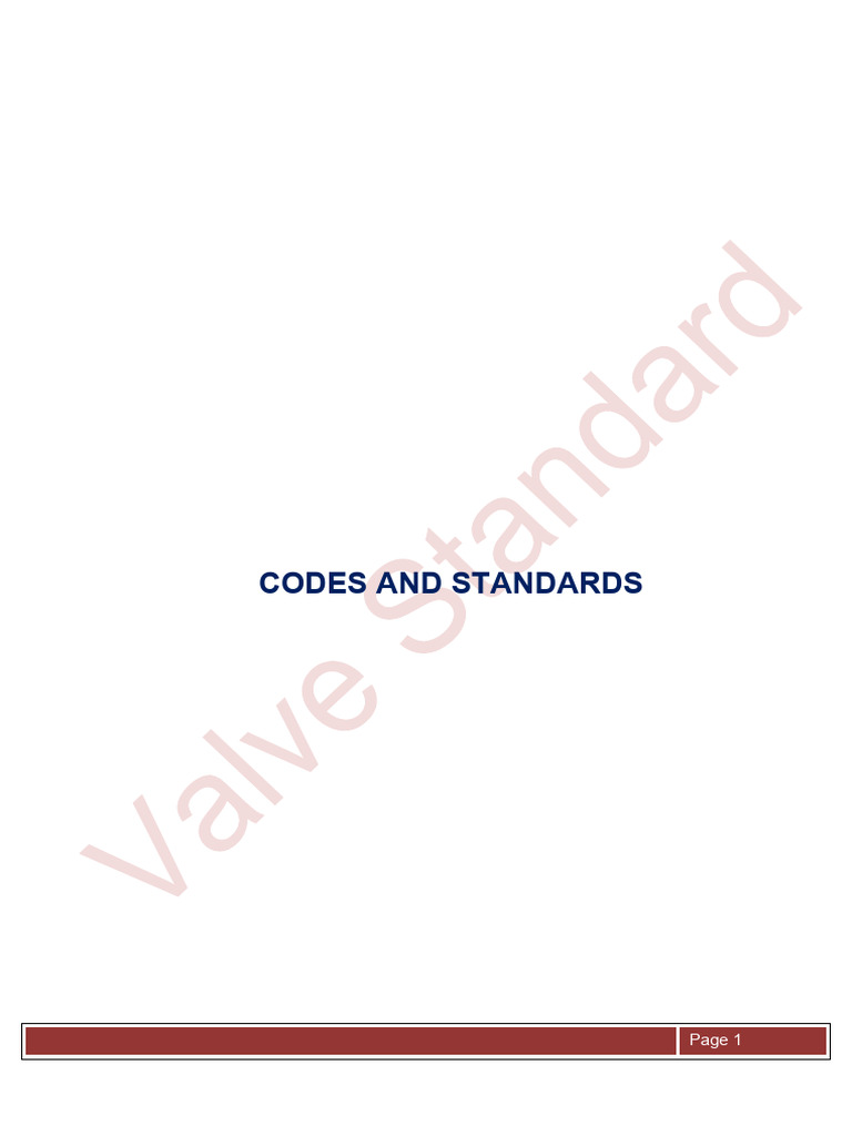 CODES & STANDARDS | PDF | Pipe (Fluid Conveyance) | Welding
