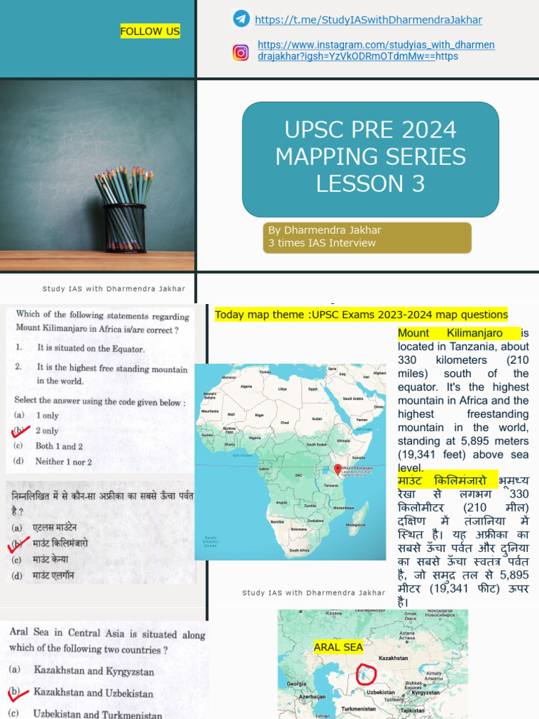 Map Lesson 3 | PDF | Geography | Earth Sciences
