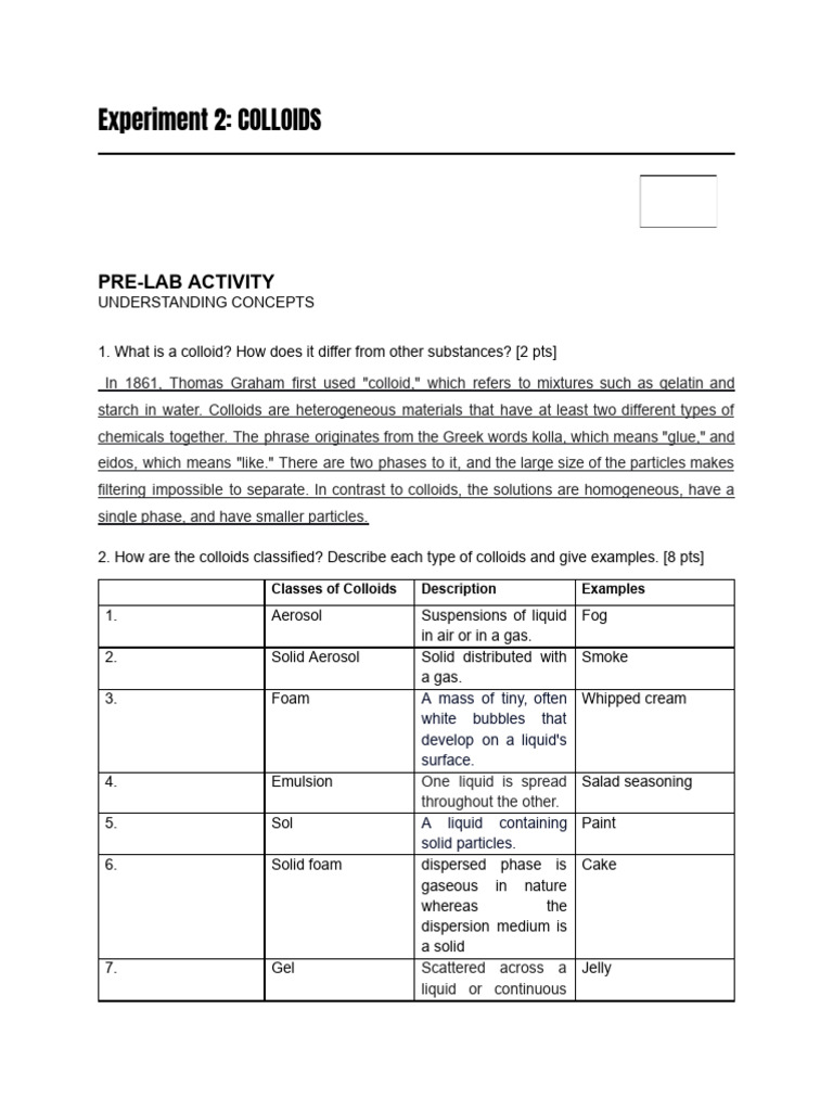 Understanding Colloids and Their Applications | PDF | Colloid | Osmosis