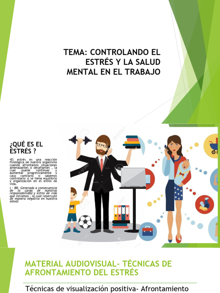 Técnicas para Manejar el Estrés Laboral | PDF | Estrés (biología ...