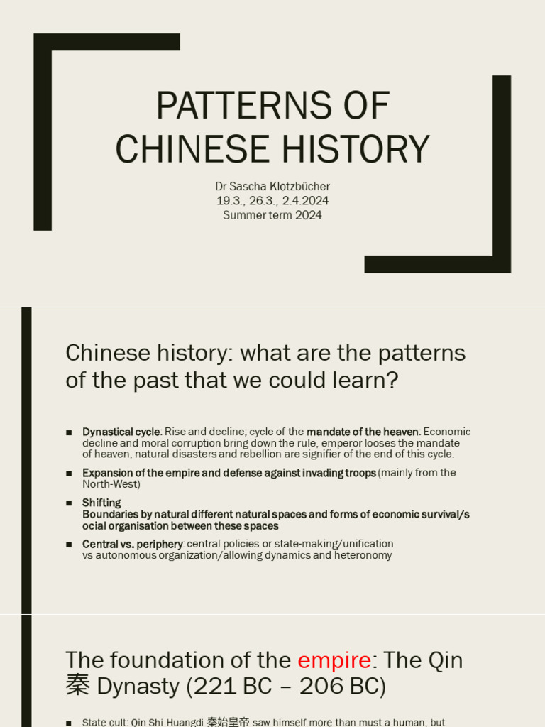 Eastasia - China S Ming and Qing Dynasty | PDF | Qing Dynasty | Emperor ...