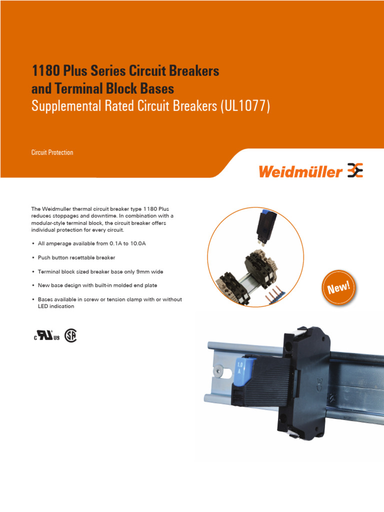LIT1512 ETA 1180 Circuit Breaker Flyer - USA | PDF | Electromagnetism | Components