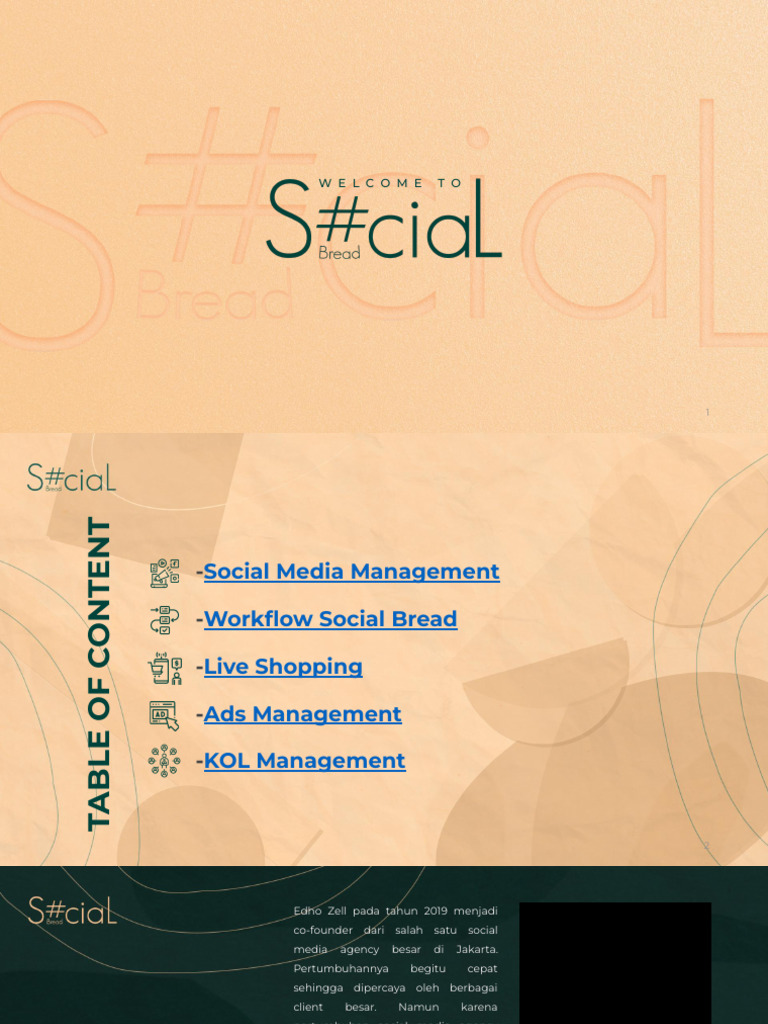 Present Social Bread Company Profile | PDF | Online Services | World ...
