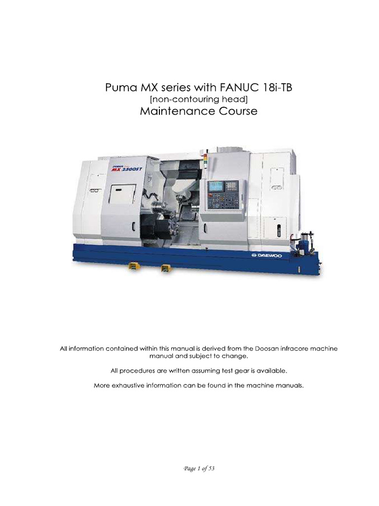 Puma MX Manual | PDF