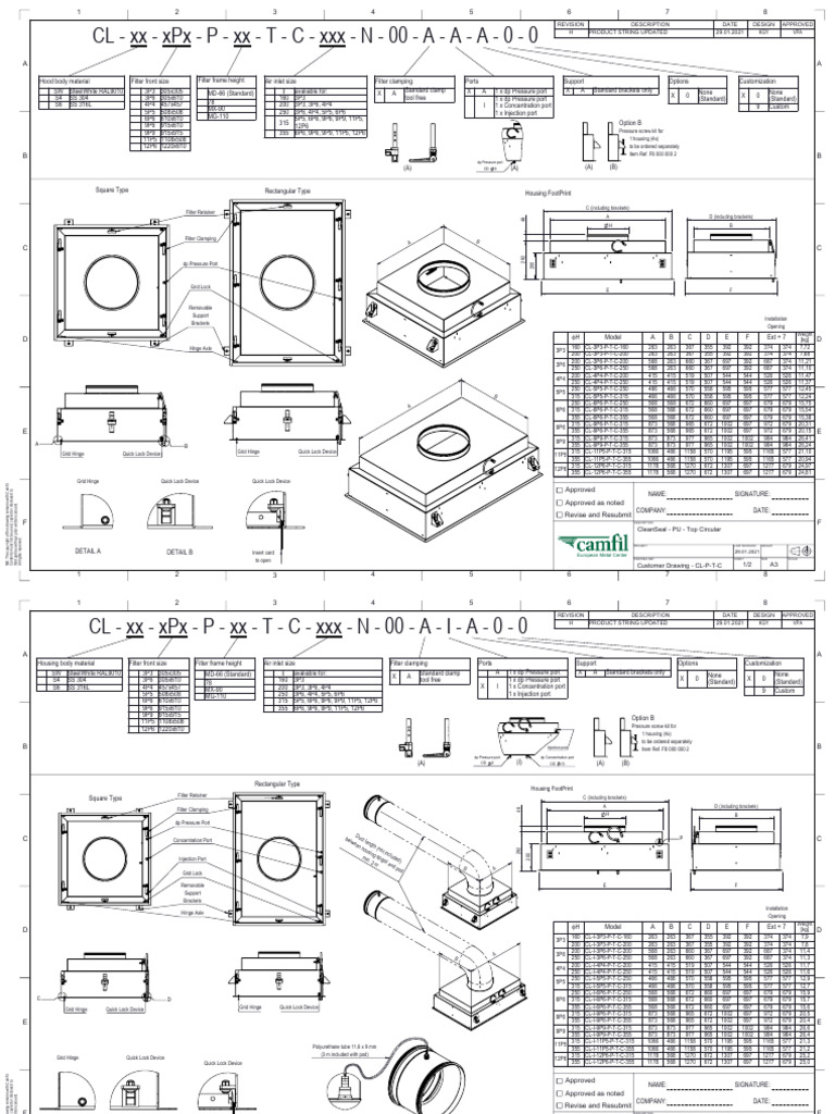 Plano Cleanseal_PU Top Circular | PDF | Motor Vehicle | Car
