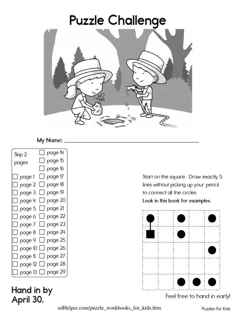 Grade 2 Puzzle Activities Workbook | PDF | Teaching Methods & Materials