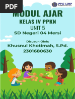 MODUL AJAR PPKN Kelas 4 Semester 2 - 2024 | PDF