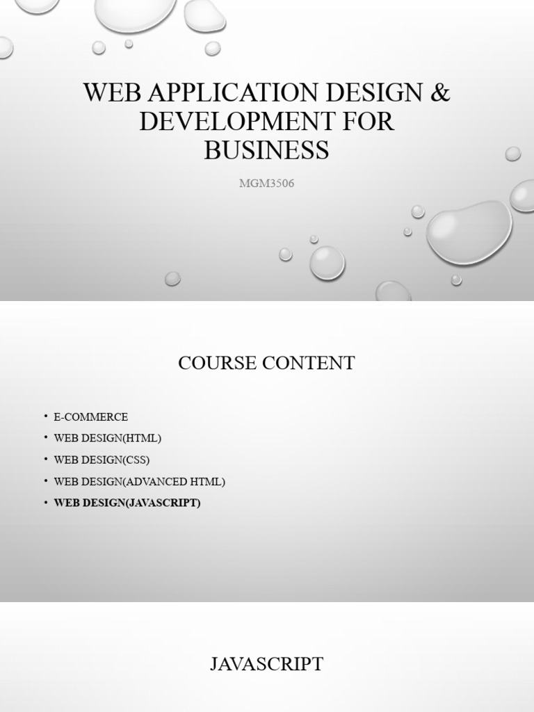 Lecture 8 | PDF | Java Script | World Wide Web