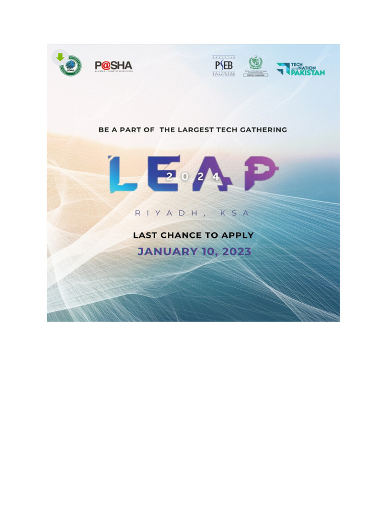 Leap 2024 Invitation | PDF