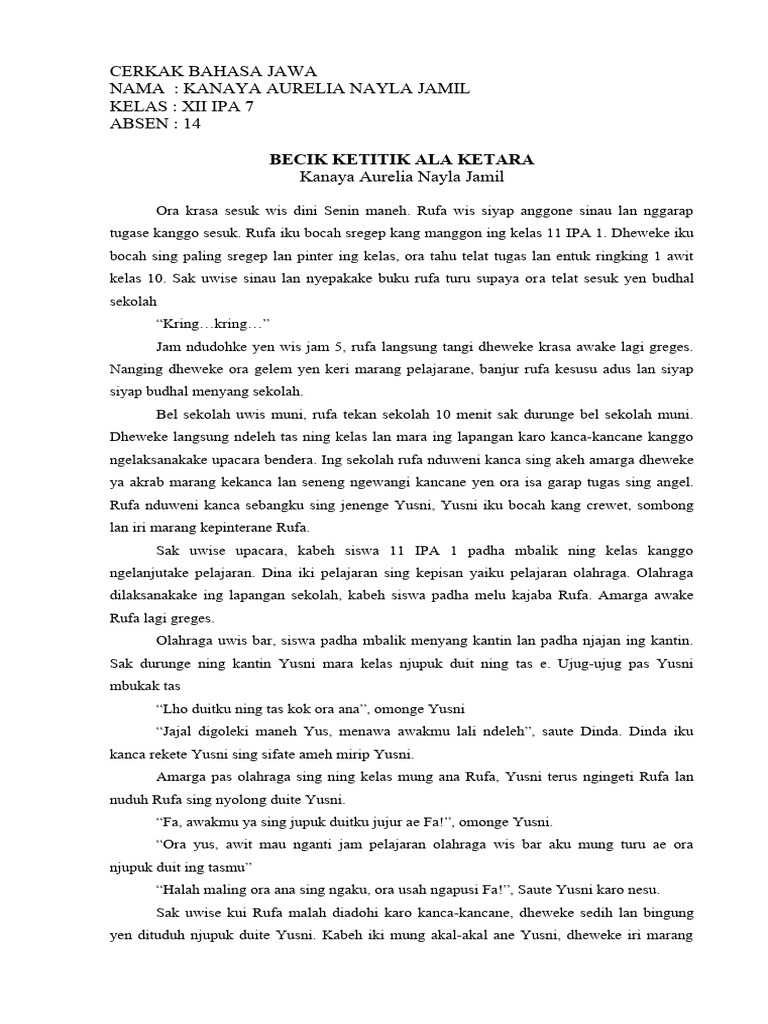 Kanaya Aurelia N.J | PDF