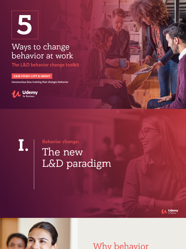 L&D Behavior Change Toolkit 2018 | PDF | Learning | Habits