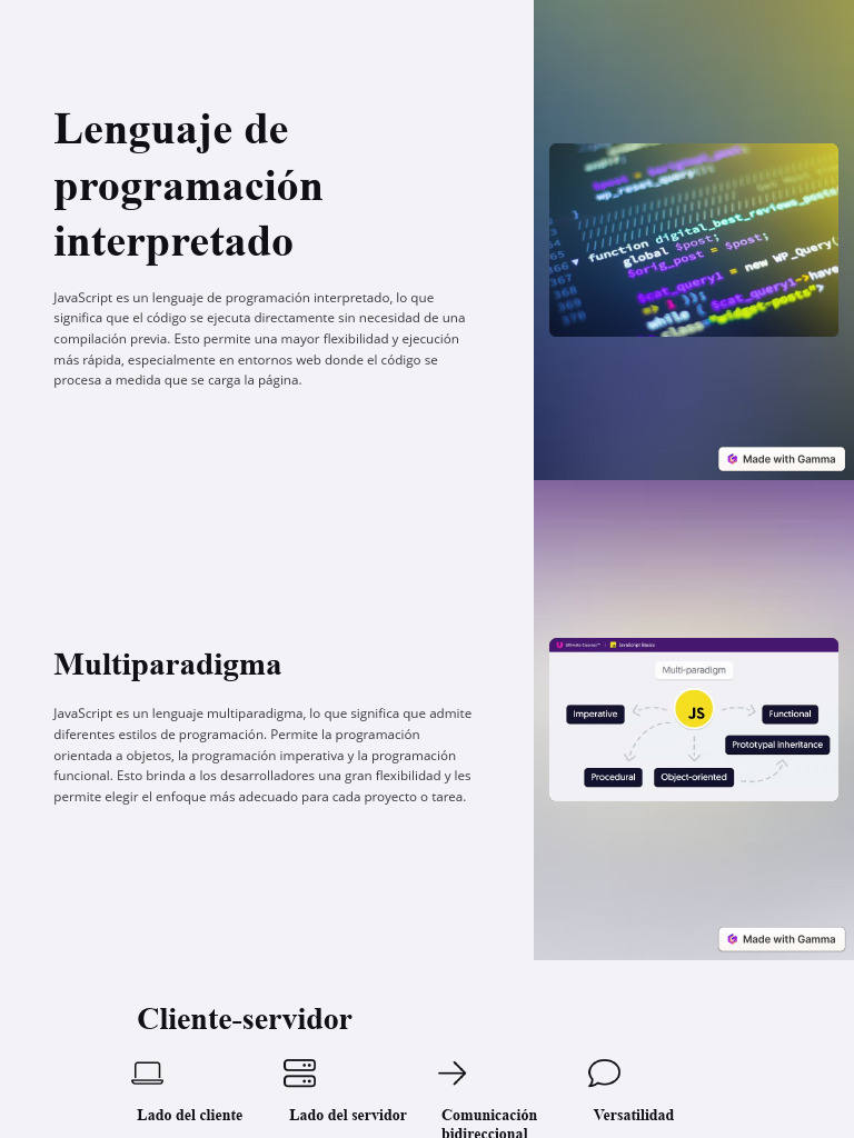Lenguaje de Programacion Interpretado | PDF | Script Java | Modelo de objeto de documento