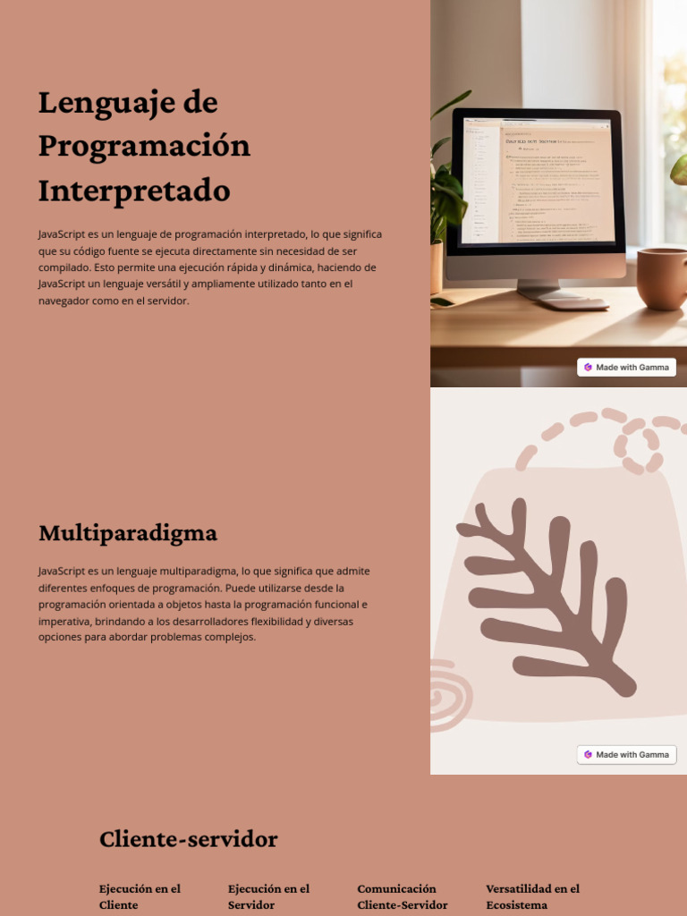 Lenguaje de Programacion Interpretado | PDF | Script Java | Modelo de objeto de documento