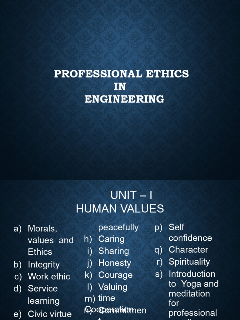Hve Presentation | PDF | Morality | Courage