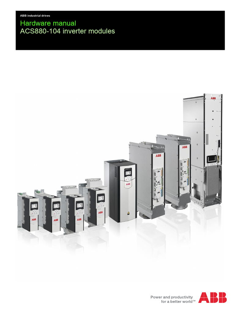 Hardware Manual: ACS880-104 Inverter Modules | PDF | Power Inverter ...