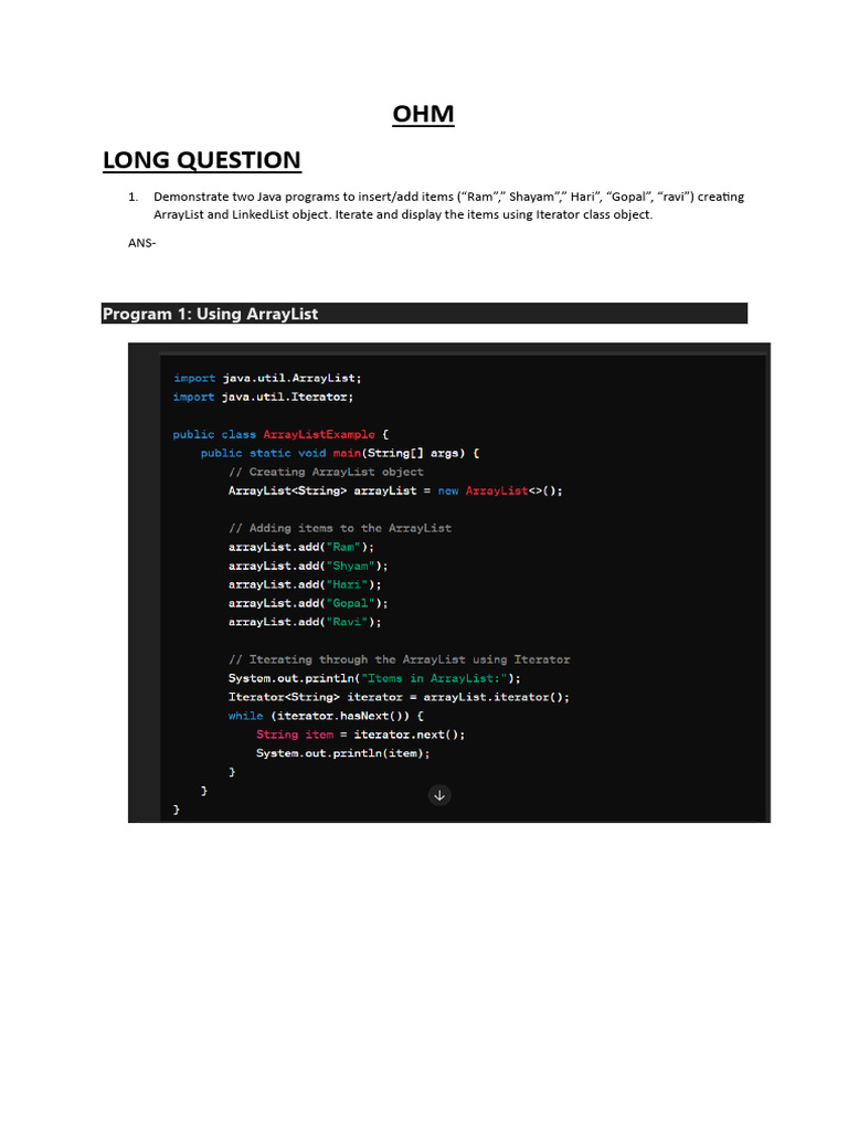 Java Programming Concepts and Examples | PDF | Text File | Software ...