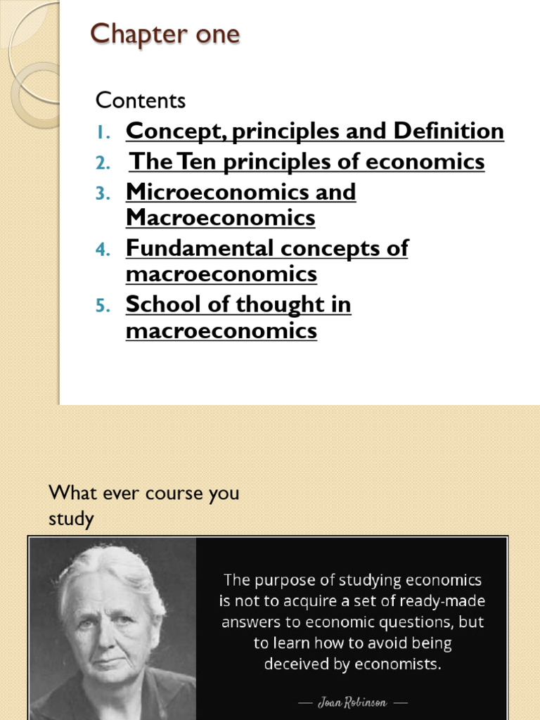 Macro Chapter 1 | PDF | Unemployment | Macroeconomics