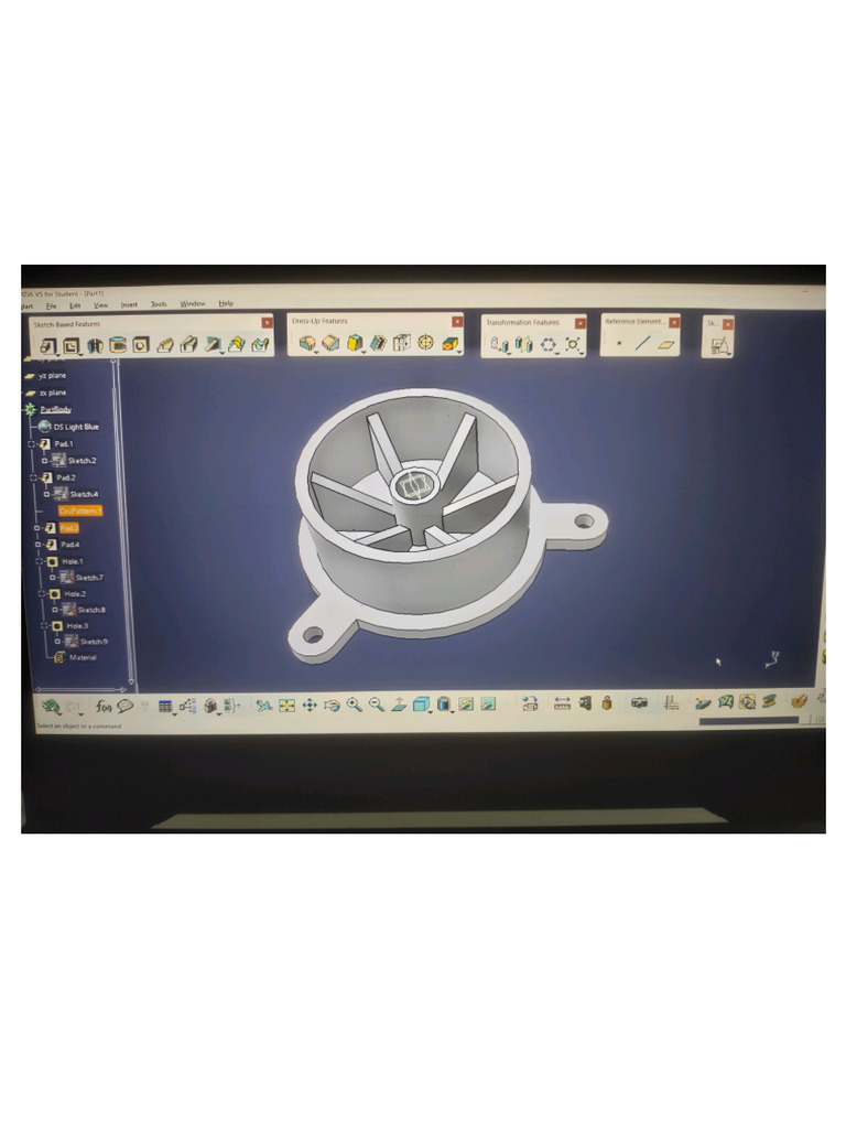 Catia 3d - 1 | PDF
