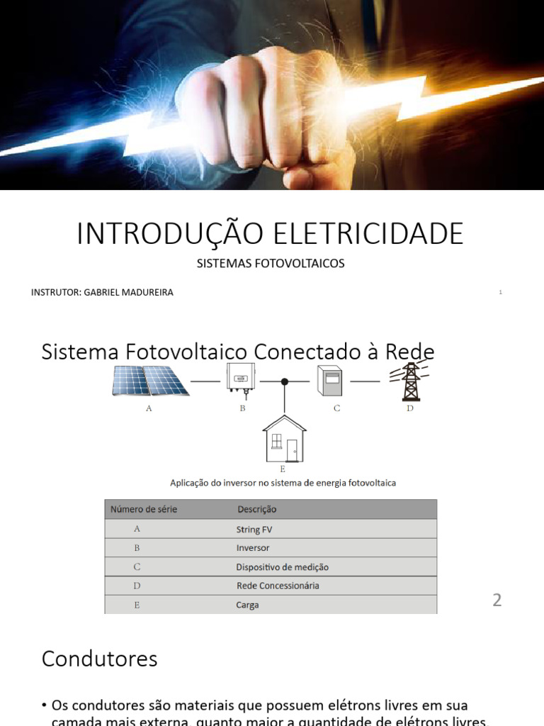 Fundamentos Eletricidade 2 | PDF | Corrente elétrica | Condutor elétrico