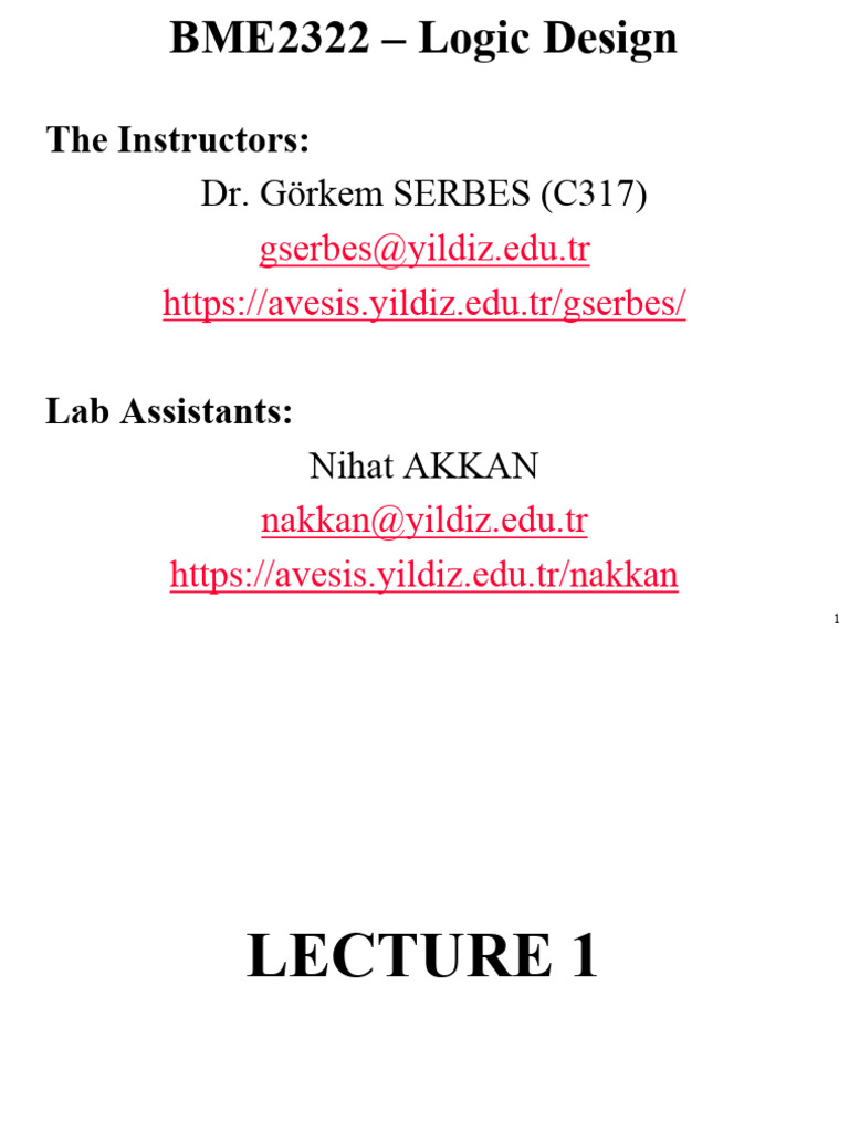 LogicDesign 01 | PDF | Logic Gate | Computer Science