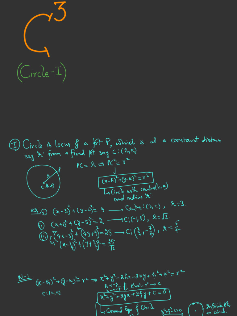38.CIRCLE c3 LECTURE PDF | PDF