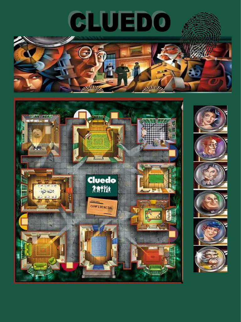 Cluedo Cards and Rules | PDF
