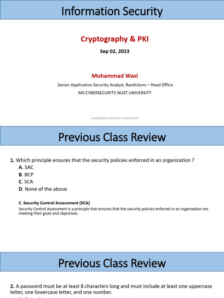 Cryptography for Security Analysts | PDF | Cryptography | Public Key Cryptography