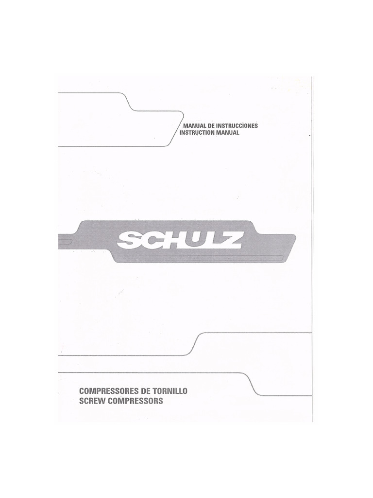 Manual Compresor Somar-Schulz | PDF