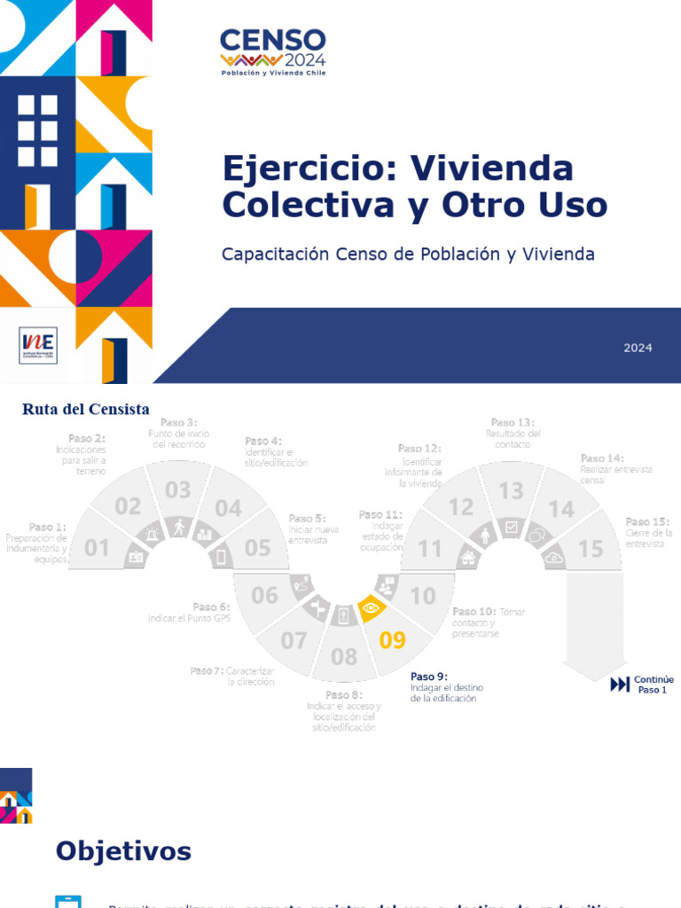Capacitación Censo 2024: Viviendas Colectivas | PDF | edificio ...