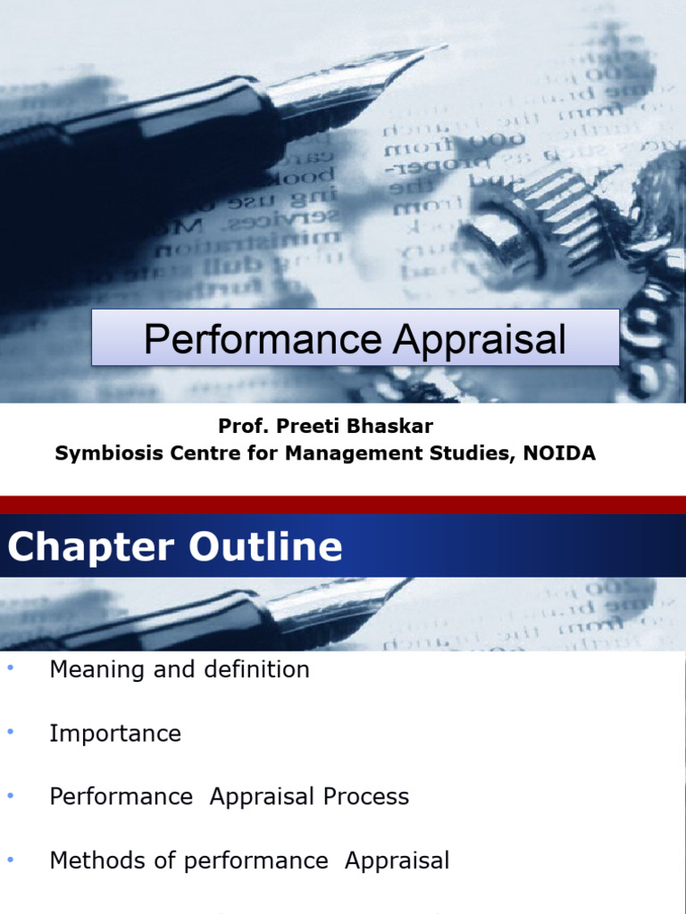 Unit - 5 Performance Appraisal | PDF | Performance Appraisal | Social Psychology