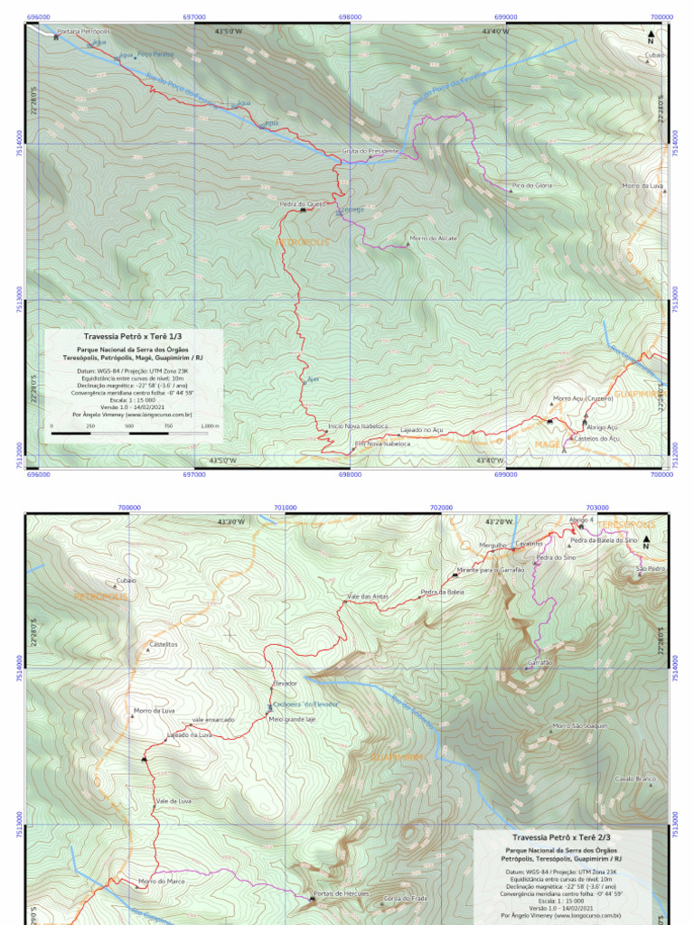 Mapa Petro X Tere | PDF