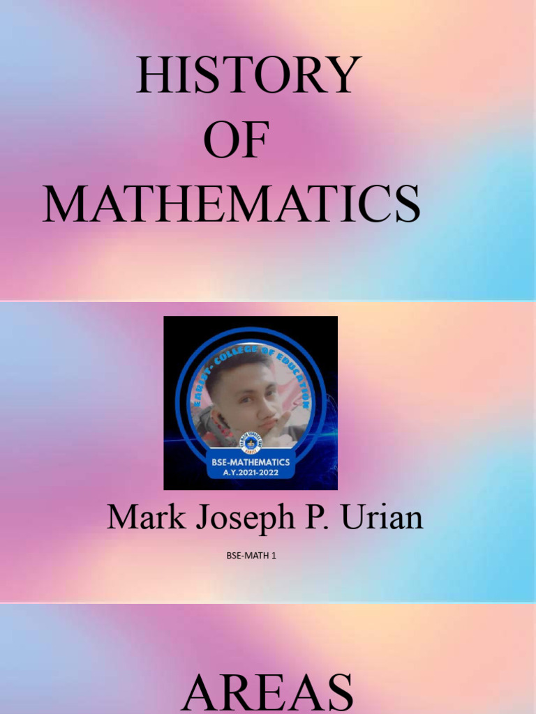 HIMA PROJECT Mark Joseph Urian | PDF | Mathematical Analysis | Mathematics