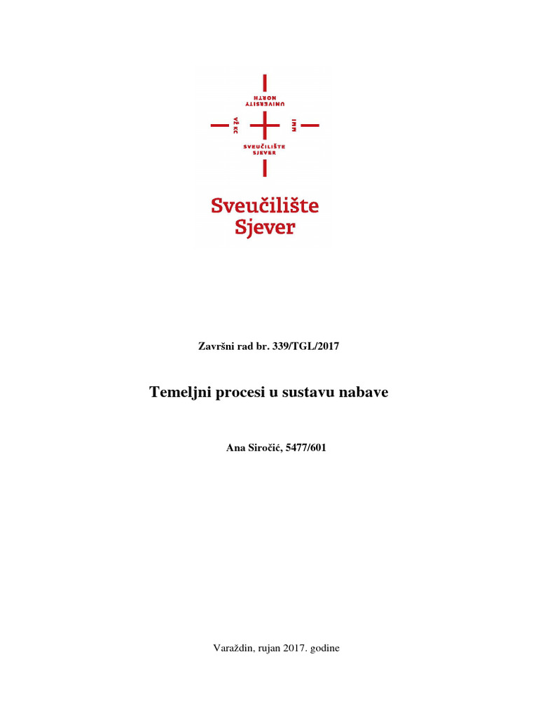 Sirocic Ana Unin 2017 Zavrs Struc | PDF