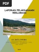 Format Laporan Triwulan Pertambangan | PDF
