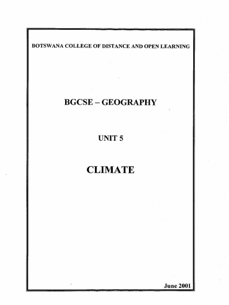 Geo Unit 5 Main | PDF