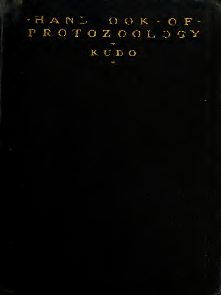 Handbook of Pro To Z 00 Kudo | PDF | Protozoa | Parasitism
