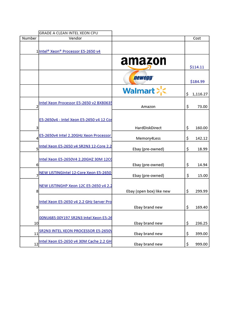 CPU Quotation | PDF | Computing | Computer Hardware