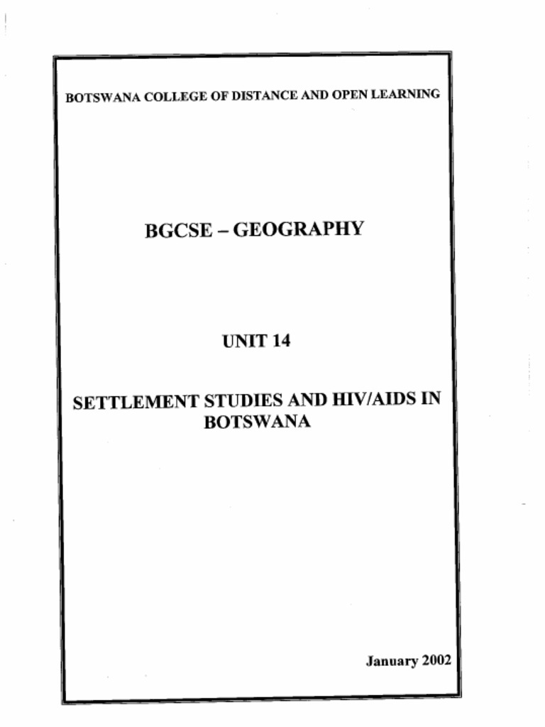 Geo Unit 14 Main | PDF