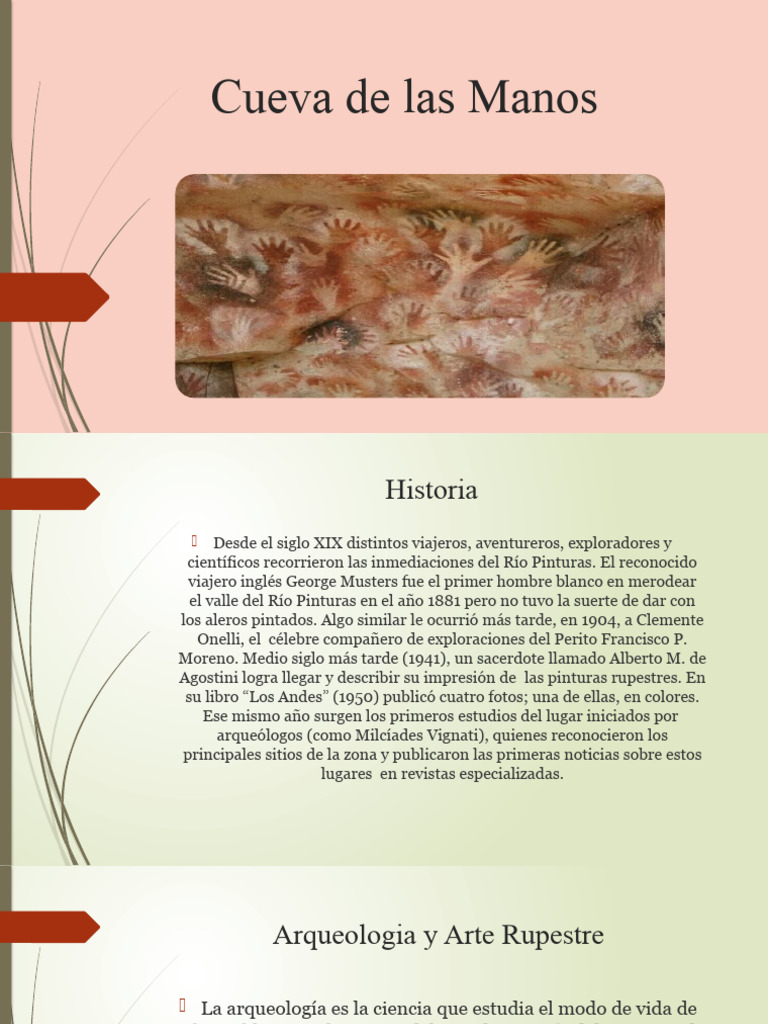 Cueva de Las Manos Agustina | PDF | Ciencias de la Tierra