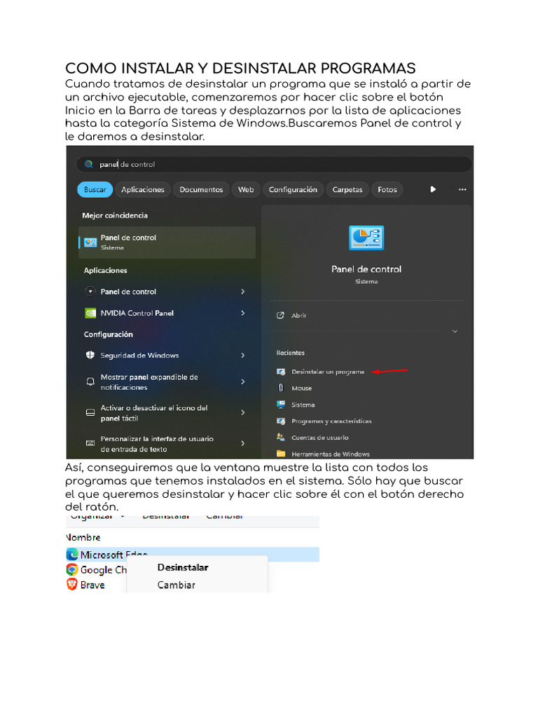 InstaProgramas CRR | PDF