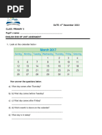 2 Term Two Kg2 Questions | PDF